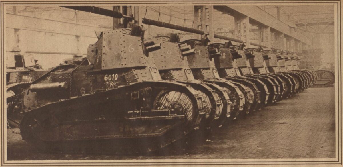 Praojciec czołgów – Renault FT